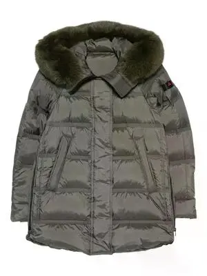 Peuterey Fur-trimmed Quilted Padded Jacket