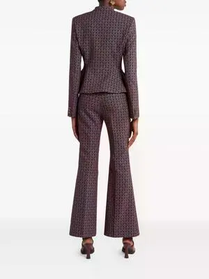 Etro Jacquard Single-breasted Blazer