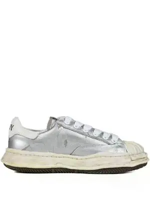 Mihara Yasuhiro Blakey Distressed Leather Sneakers