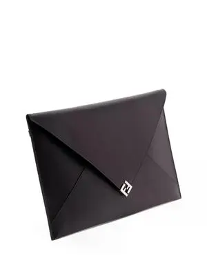 Fendi Large Ff Press-stud Clutch