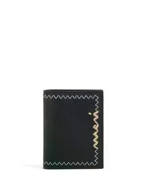 Marni Bi-fold Wallet With Symbol Embroidery