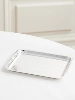 Christofle Jardin D'eden -plated Tray - Silver