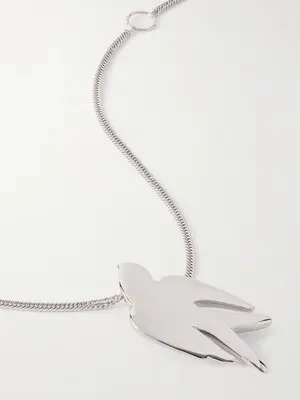 JIL SANDER Swallow Pendant Necklace