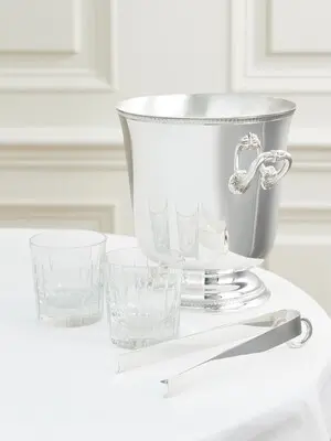 Christofle Vertigo -plated Ice Tongs
