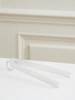 Christofle Vertigo -plated Ice Tongs - Silver