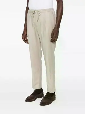 BRIGLIA 1949 Pleated Drawstring Trousers