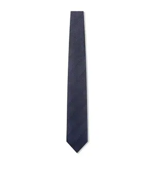 TOM FORD Silk Diagonal Neck Tie Navy