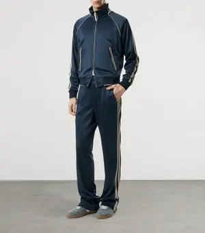TOM FORD Satin Side-stripe Sweatpants