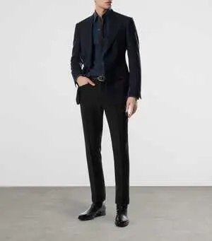 TOM FORD Wool-silk Blazer