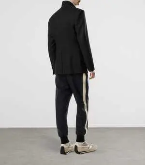 TOM FORD Cotton-silk Drawstring Sweatpants