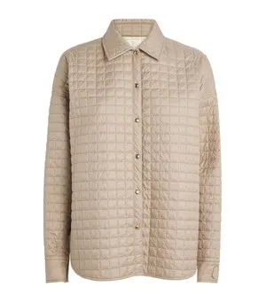 Moncler Microfiber Quilted Reversible Shacket