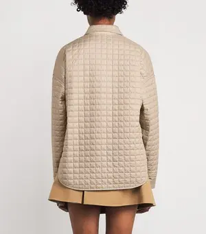 Moncler Microfiber Quilted Reversible Shacket