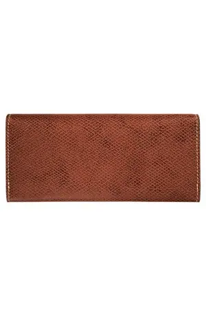 Longchamp Pure Continental Leather Wallet