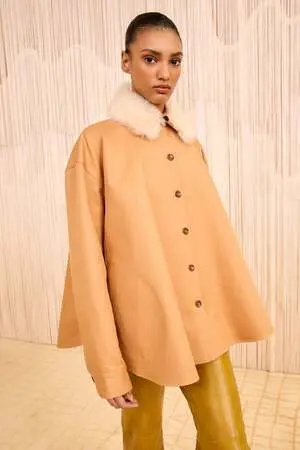 Ulla Johnson Floret Jacket With Removeable Collar