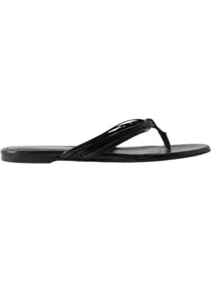 Proenza Schouler Cable Leather Flip Flops