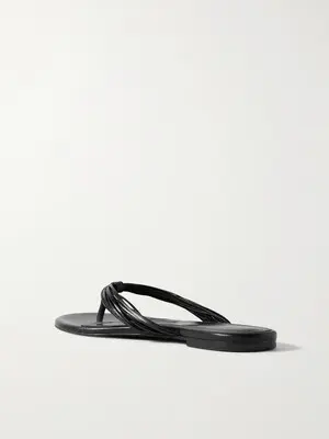 Proenza Schouler Cable Leather Flip Flops