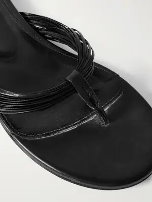Proenza Schouler Cable Leather Flip Flops