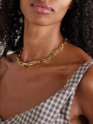 MARTHA CALVO Bleecker -plated Necklace