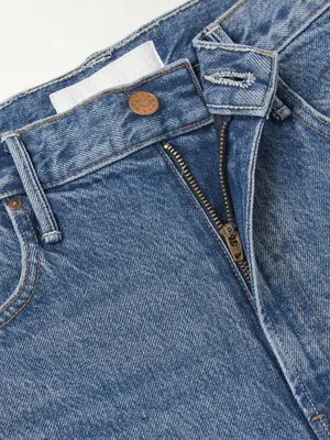 MOTHER The Lemon Twist High-rise Wide-leg Jeans - Blue
