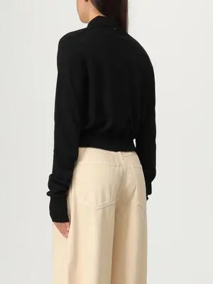 Sportmax Button-up Cropped Knit Sweater