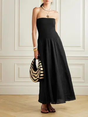 Johanna Ortiz Convertible Maxi Skirt - Black