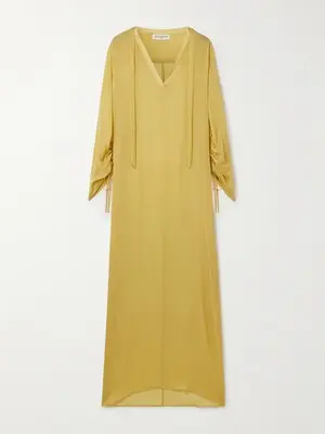 KALLMEYER Tatum Silk-chiffon Maxi Dress