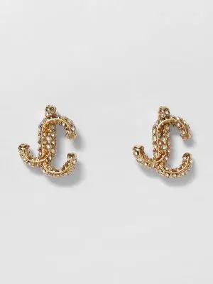 JIMMY CHOO Stud Earrings - Gold