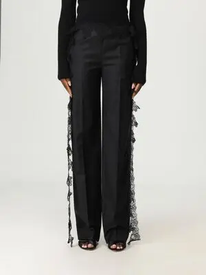 Blumarine Lace Detailed Pants