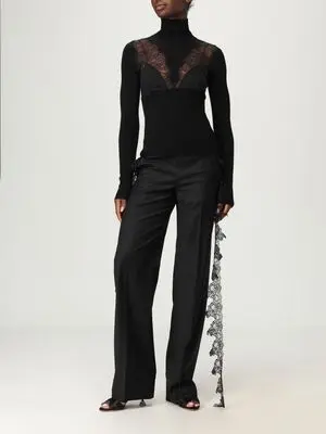 Blumarine Lace Detailed Pants