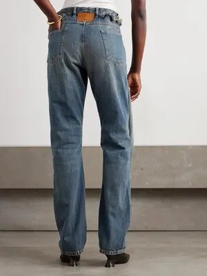 BETTTER Wrap-effect Straight-leg Jeans