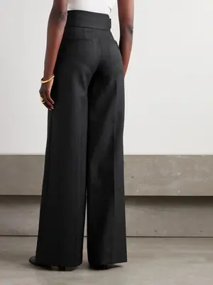 Altuzarra Rudy Pinstriped Wide-leg Pants