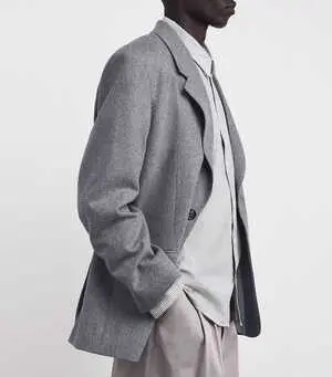 AMI Paris Wool Oversized Blazer