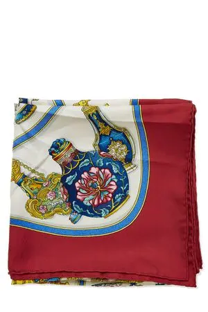 Hermès Multicolor 'qu'importe Le Flacon' Silk Scarf 90