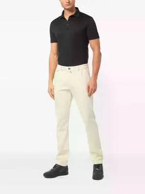 BILLIONAIRE Button-fastening Tapered Leg Jeans - Neutrals