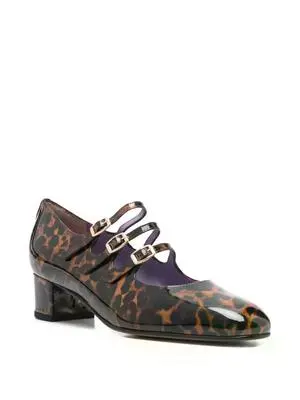 CAREL 35mm Kina Leopard-print Pumps