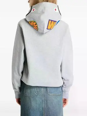 A BATHING APE Kangaroo-pocket Hoodie - Grey