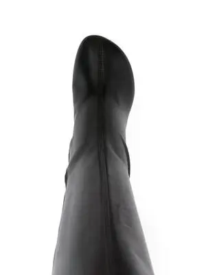 3JUIN 80mm Carine Calf-leather Zip Boots