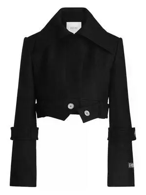 PATOU Belted Cropped Jacket