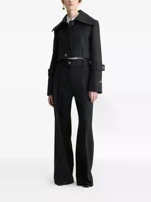 PATOU Belted Cropped Jacket