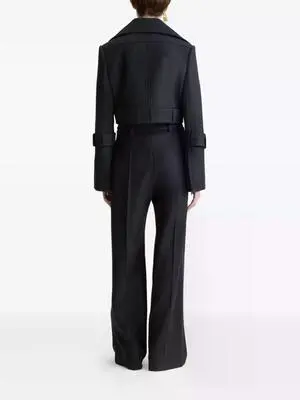 PATOU Belted Cropped Jacket