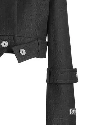 PATOU Belted Cropped Jacket