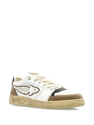ENTERPRISE JAPAN Egg Rocket Embellished Leather Sneakers