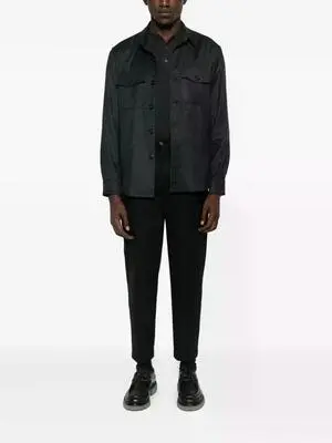 BRIGLIA 1949 Slit-pockets Trousers - Black