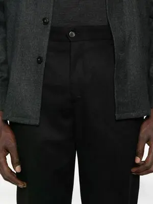 BRIGLIA 1949 Slit-pockets Trousers - Black