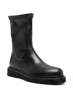 GUGLIELMO ROTTA Zip-fastening Leather Boots