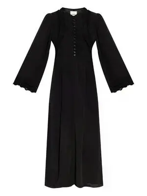 Isabel Marant Étoile Lace-trimmed Button-front Dress