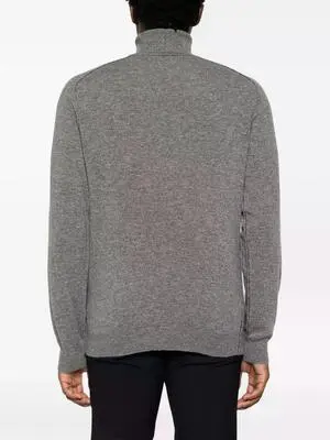 ROBERTO COLLINA Mélange Fine-knit Jumper - Grey