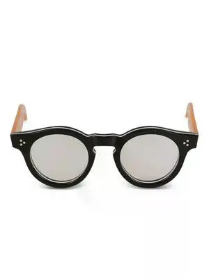 KADOR Mondo Round-frame Sunglasses - Orange