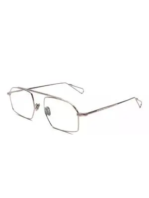 AHLEM Royale Geometric-frame Eyeglasses - Silver