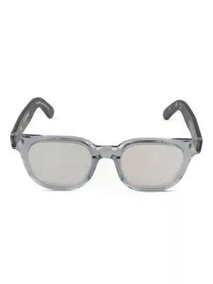 KADOR Clear-frame Round Glasses - Grey